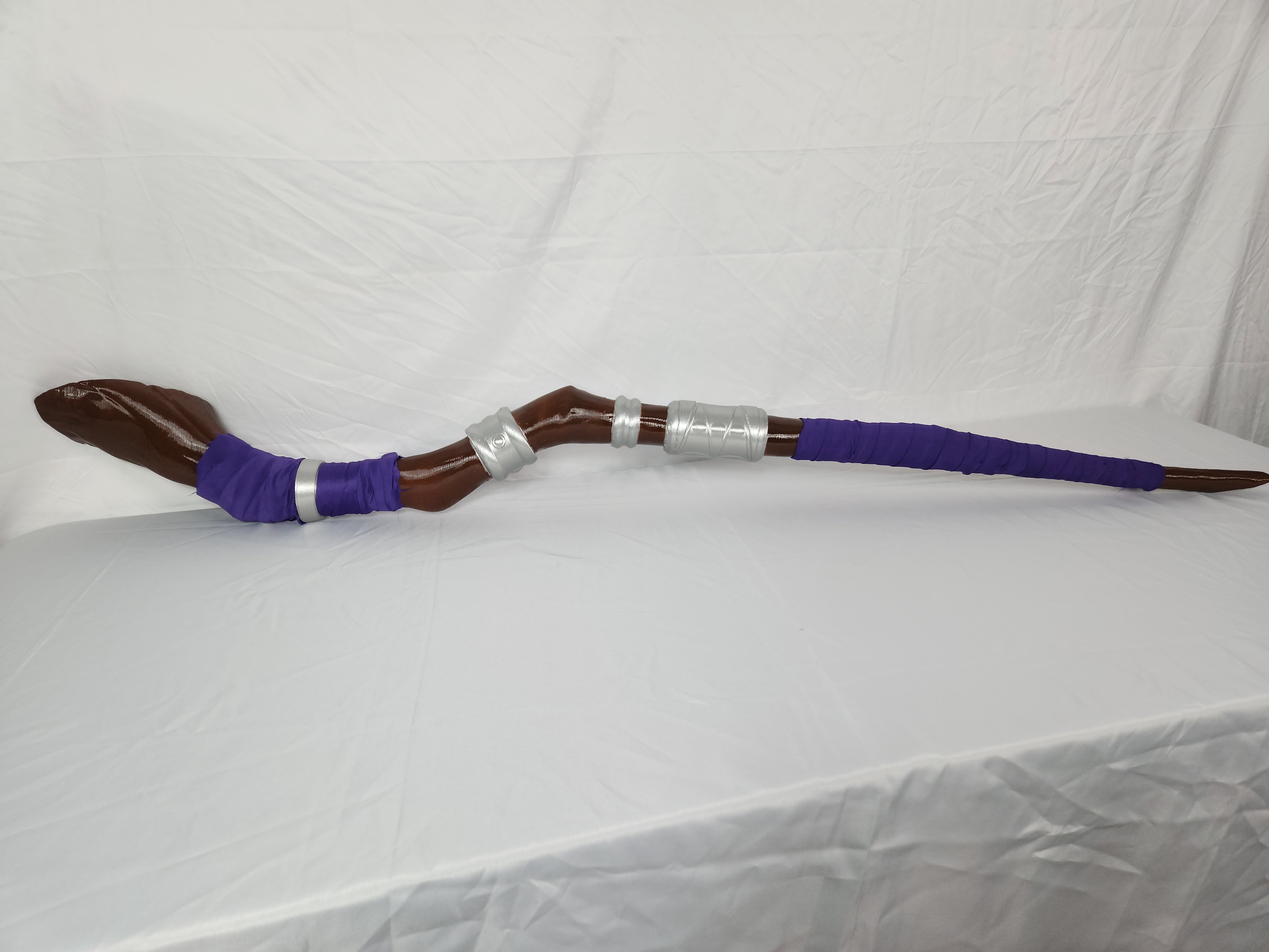 Fern 3D Printed Cosplay Staff